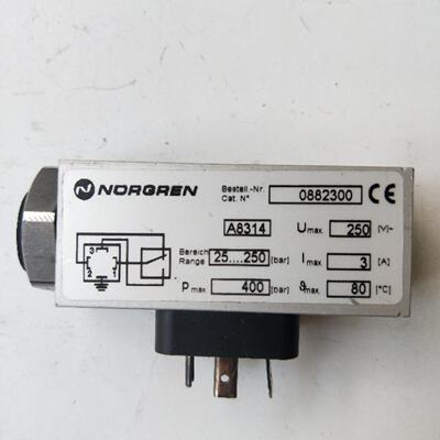 议价拆机正品 诺冠  0882300 A8314 实物拍摄 现货包好 NORGREN