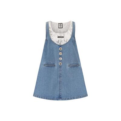 【WEancheAM】SS25夏背心连衣裙