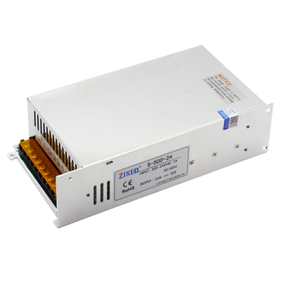 24V20A开关电源500W工控电源直流电机电源S-500-24/12V15V36V48V