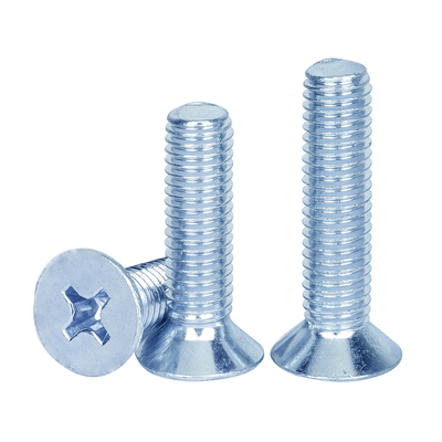 GB819-76镀锌十字沉头平头机螺钉