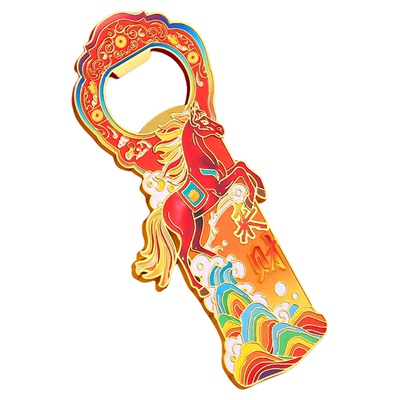 马年开瓶器冰箱贴两用