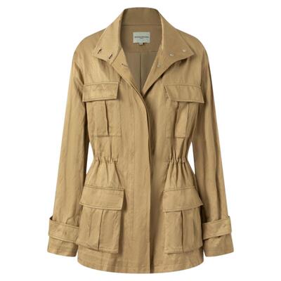 立领短款风衣外套时尚潮流百搭女