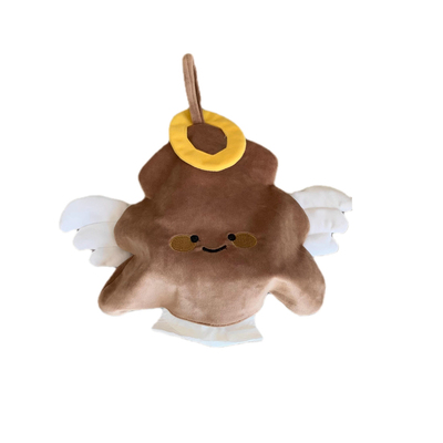 创意纸巾袋车载悬挂式纸巾收纳袋可爱便便卧室卫生间抽纸盒收纳袋