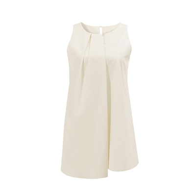 NONRESTRAIN宽松简约无袖衬衫女