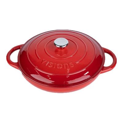 康宁平底珐琅锅铸铁锅炖锅砂锅