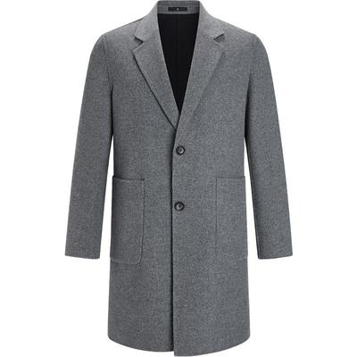 LAMPO/蓝豹羊绒混纺大衣