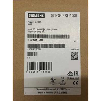 议价6EP1334-1LB00 SITOP PSU100L 24 V/10 A 调节型电源6EP13341
