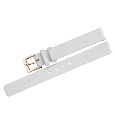 头层小牛皮真皮表带12mm超薄女