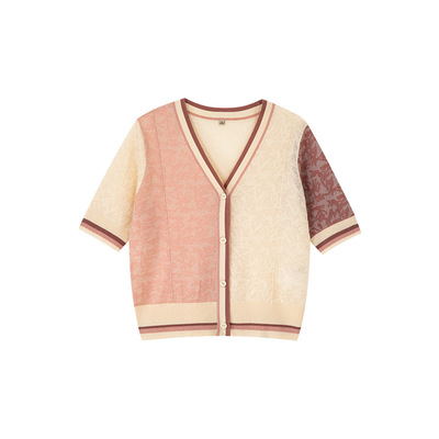 一城画一夏季短款毛衫外披薄款