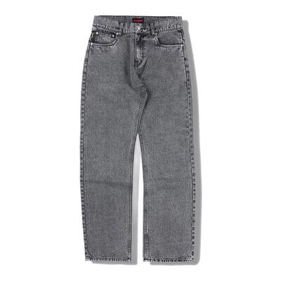 PLEASURES全棉酸洗复古风牛仔裤