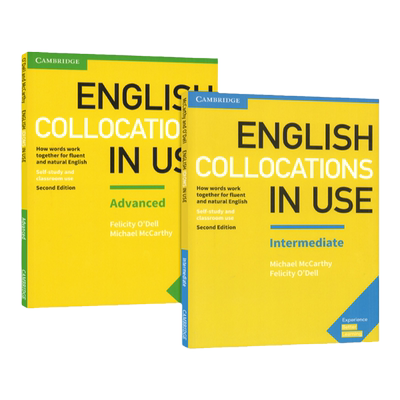 原版剑桥英语常用搭配english collocations in use Intermediate 含答案英语学习自学工具书第二版中阶（PET-FCE）中图正版教材