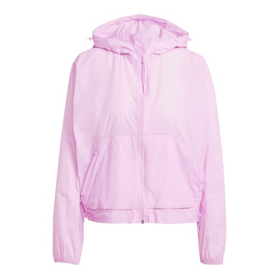 Adidas/阿迪达斯官方正品CITYESCAPE新款女粉色连帽外套JC5824