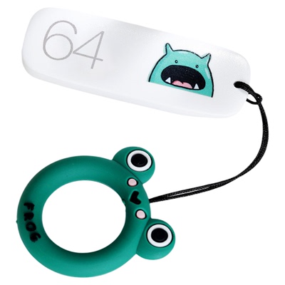 64g可爱卡通礼品台电送挂绳