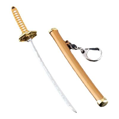 火影忍者挂件卡通动漫鬼灭之刃海贼王刀具钥匙扣学生武士炫酷
