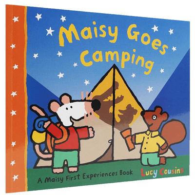 凯迪克图书maisy小鼠波波去露营