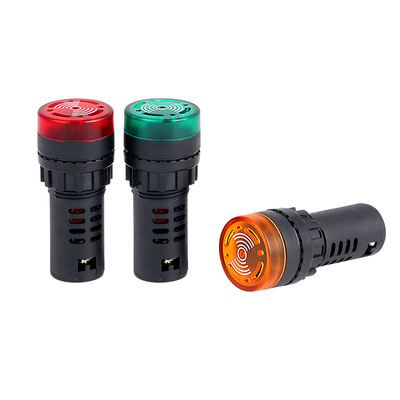 闪光110v36v开孔16mm蜂鸣器