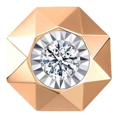 周生生小太阳单只钻石耳钉