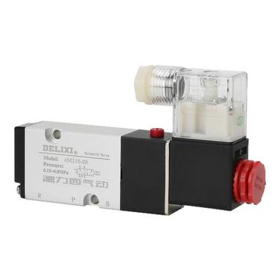 二位五通电磁阀德力西电气