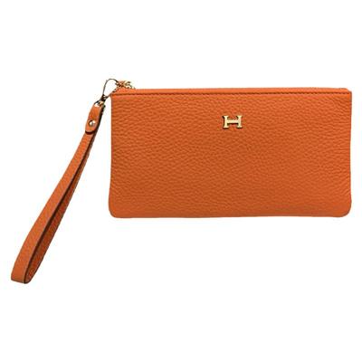 男女通用字母钱包手腕带真皮