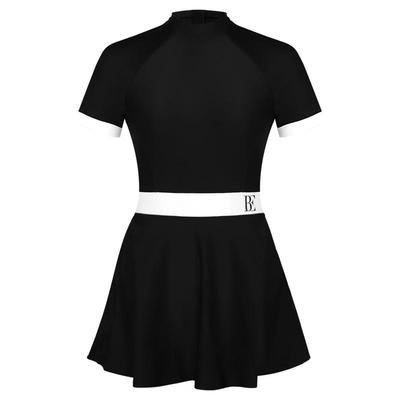 BE范德安小黑裙系列连体泳衣