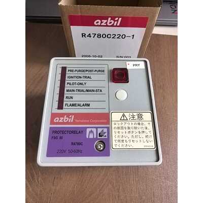 AZBIL山武FSG80保护继电器 R4780C220-1