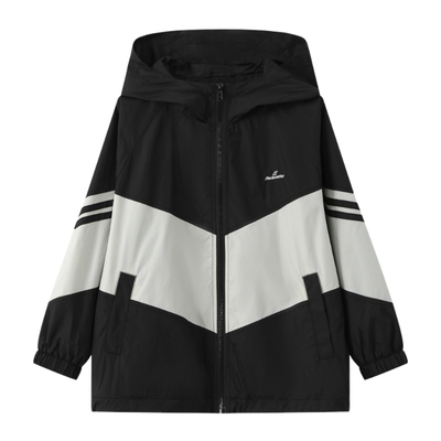 ei童装儿童连帽款外套工装风上衣