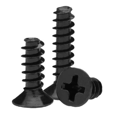 KB黑色十字沉头螺丝钉