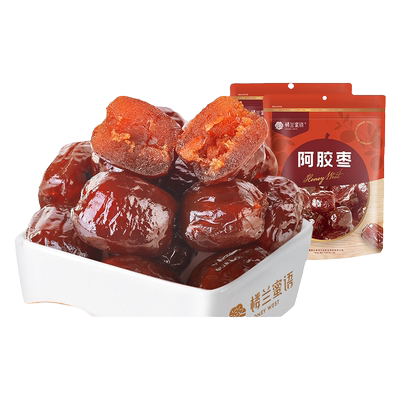 楼兰蜜语阿胶蜜枣500g年货喜枣
