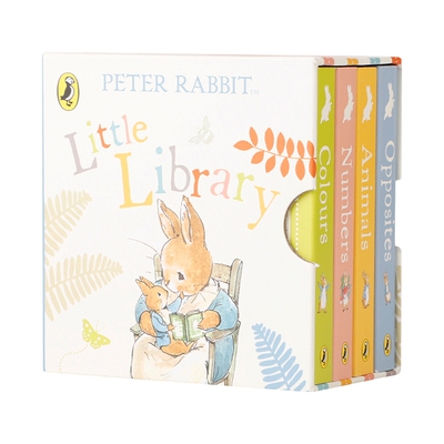 彼得兔的故事小小图书馆4册