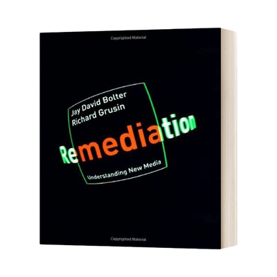 英文原版 Remediation Understanding New Media 补救 了解新媒体 英文版 进口英语原版书籍