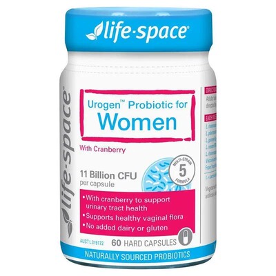 澳大利亚 Life Space益倍适女士益生菌  Menopause益生菌 LS002