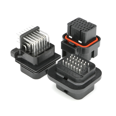 26孔3卡槽比利恩ECU插头针座