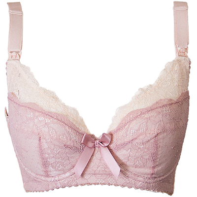 kkay薄款文胸聚拢有型哺乳内衣