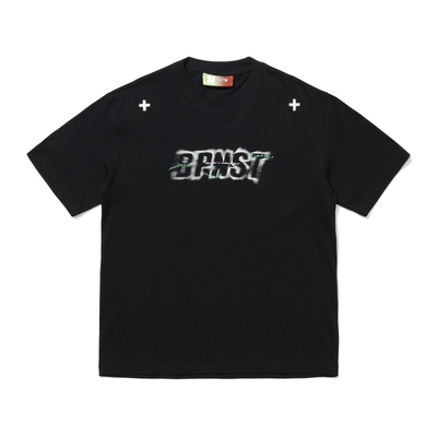 NST联名手绘LOGO短袖T恤