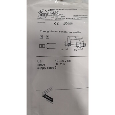 议价只卖IFM易福门OGS701现货0GS701