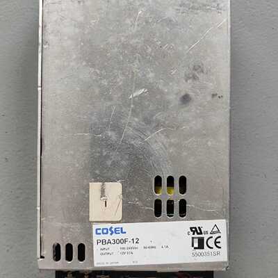 溢价-COSEL科索PBA300F-12开关电源，12V 27A，