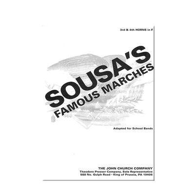 苏萨进行曲集F调圆号3和4原版