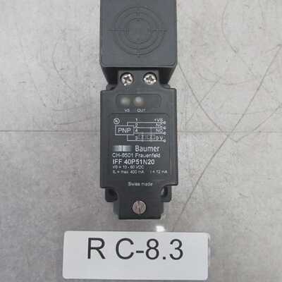 BAUMER IFF 40P51N20 Capteur de Proximité 10 60VDC Pnp Inuti