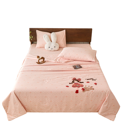 公主全棉夏凉被四件套纯棉空调被