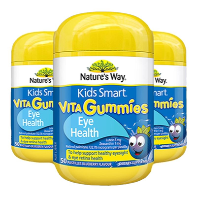 【达人专享】Natures Way佳思敏儿童叶黄素青少年护眼花青素