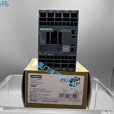 议价3RT20172BB42功率接触器AC3eA适用