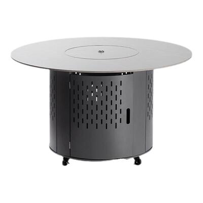 庭院岩板烧烤桌木炭烤肉炉