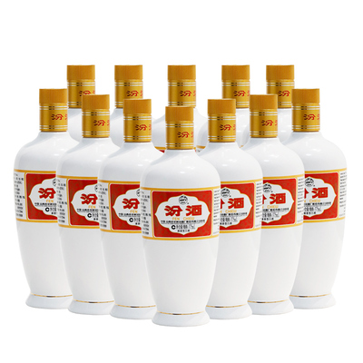 53度出口瓷汾375ml清香型白酒