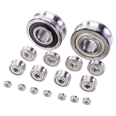 KIF进口P5精密级U型V型带槽轴承