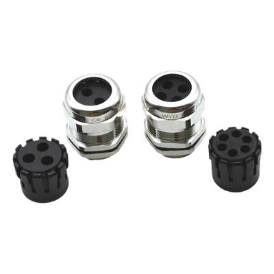 金属多孔电缆接头黄铜镀镍2345孔