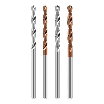 直柄整体合金钻头钨钢涂层