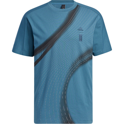 Adidas/阿迪达斯正品夏季新款男子运动训练宽松短袖T恤IA8091