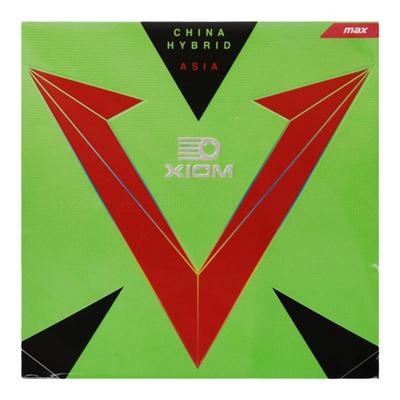 XIOM双驱红V银V乒乓球反胶套胶