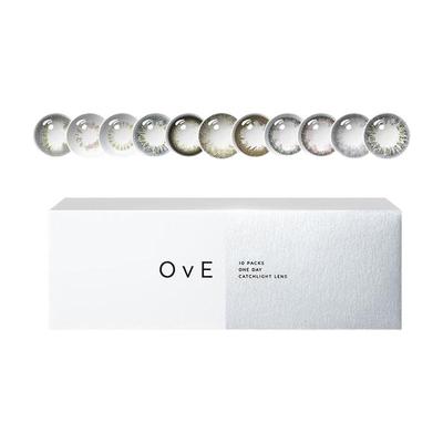 OvE美瞳日抛10片蓝色混血棕色