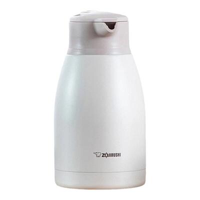 象印保温壶按压给水不锈钢保温